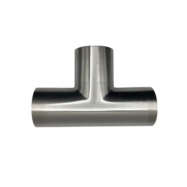 Advance Fittings 1/4 in. BPE WELD END TEE T316L SF4 TA7WWW-.25-PM-316L ...
