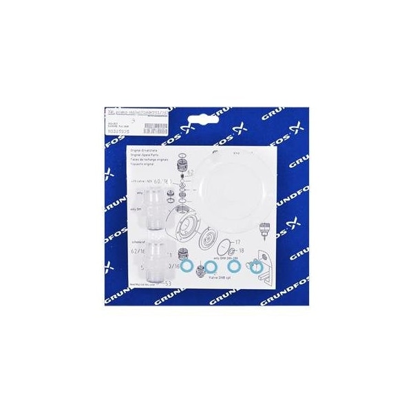 Grundfos Kit, pump maint/DMH251/252/PV/T/T Dosing Pump Kits - Chemical ...