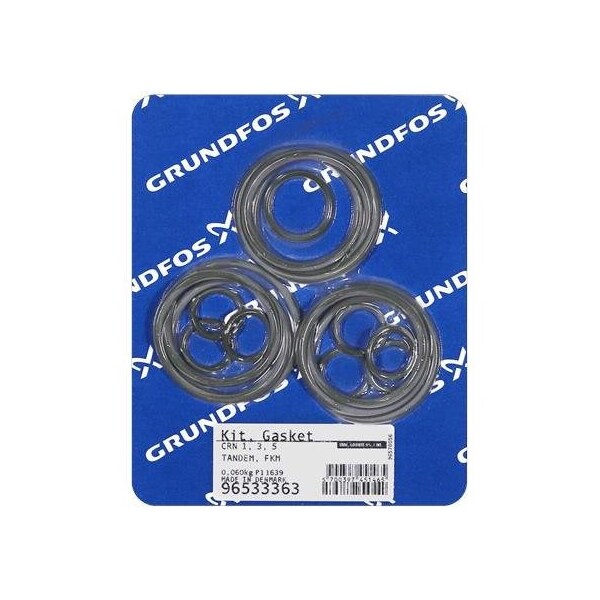 Grundfos Pump Repair Kits- Kit, Tandem gasket FKM CR/I/N 1s/1/3/5, CR ...