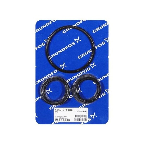 Grundfos Pump Repair Kits- Kit, O-rings, BMS, BMS Series. 98546248 | Zoro
