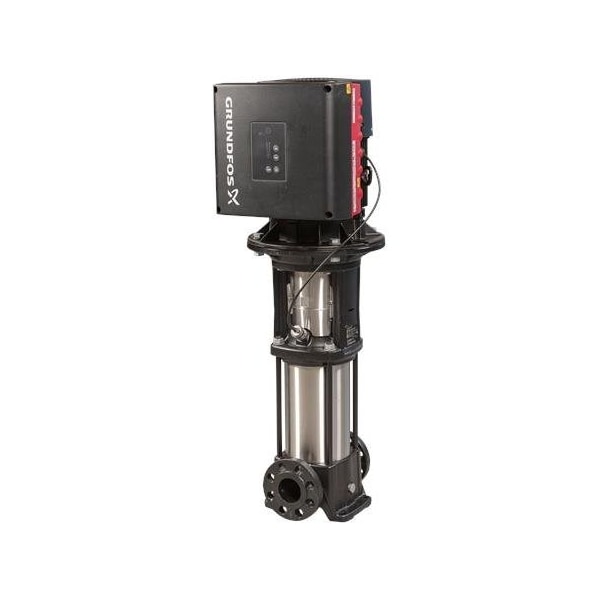 Grundfos Pump, CRE 10-4 AN-GJ-A-E-HQQE Vertical Multistage Centrifugal ...