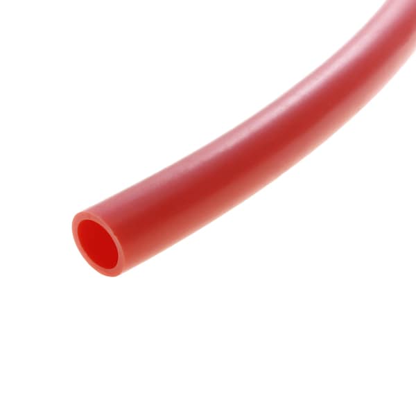 Value-Tube LLDPE Tubing, 1/4" OD x 100', Red PE14AR | Zoro