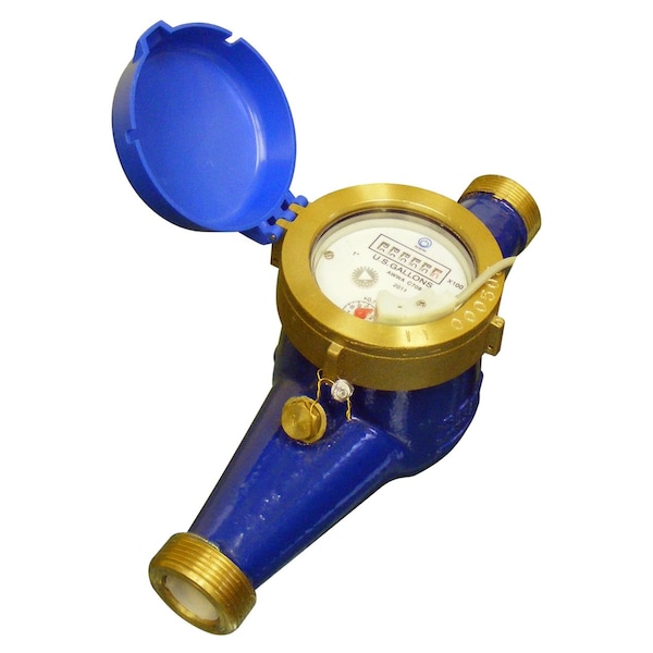 Advantage Controls 1 1/2" Contact Head Water Meter AWM-150 | Zoro