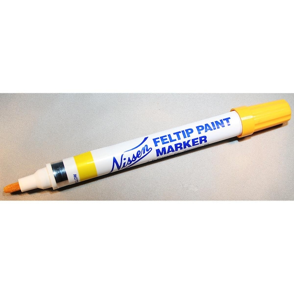 Nissen Feltip Paint Marker Yellow 351 | Zoro