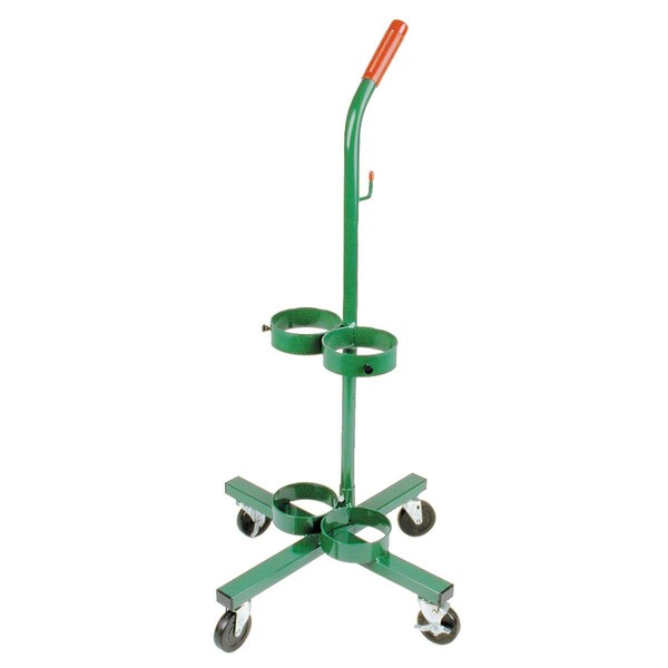 Anthony Carts Dual Med. Cart W/ 4 Wheels 6203-4 | Zoro