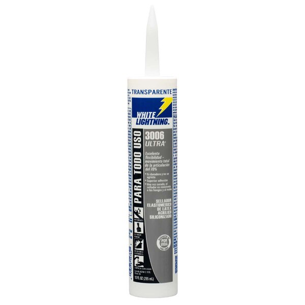 Krylon White Lightning All-Purpose 3006 Ultra Clear Elastomeric Sealant ...