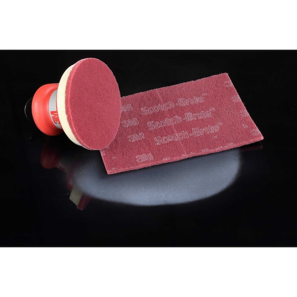 3M Scotch-Brite 7447 Pro Disc, Po-Dc, A/O Very Fine, 5 In X Nh, 100PK ...