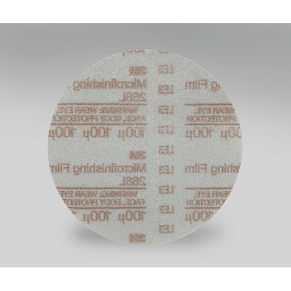 3M Hookit Microfinishing Film Type D Disc 268L, 6 in x NH 100 Micron ...