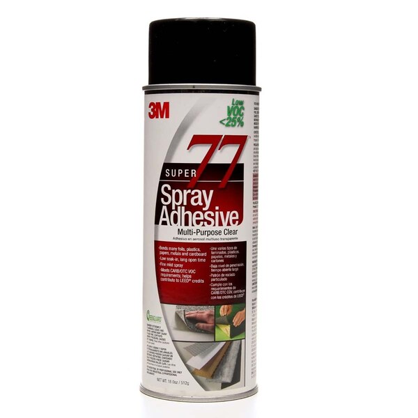 3M Oil & Gas Super 77 Multi-Purpose Spray Adhesive Low Voc