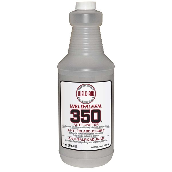 Weld-Aid Weld Kleen 350 / Quart - Refillable. Comes with sprayer 32oz ...