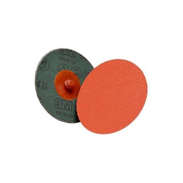 3M Cubitron Ii Roloc Fibre Disc Tr 987C, 3 In 60+ 60410017481 | Zoro