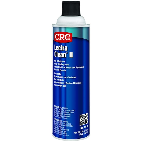 Crc Lectra Clean Ii Non-Chlorinated Heavy Duty Degreaser, 15 Wt Oz 2120 ...