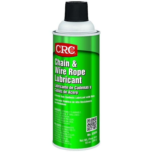 Crc Chain And Wire Rope Lubricant, 10 Wt Oz 3050 | Zoro