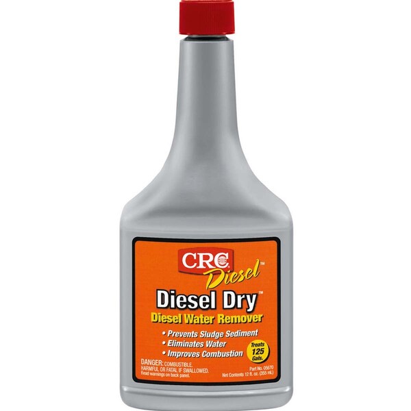 Crc Diesel Dry Diesel Water Remover, 12 Fl Oz 5670 | Zoro
