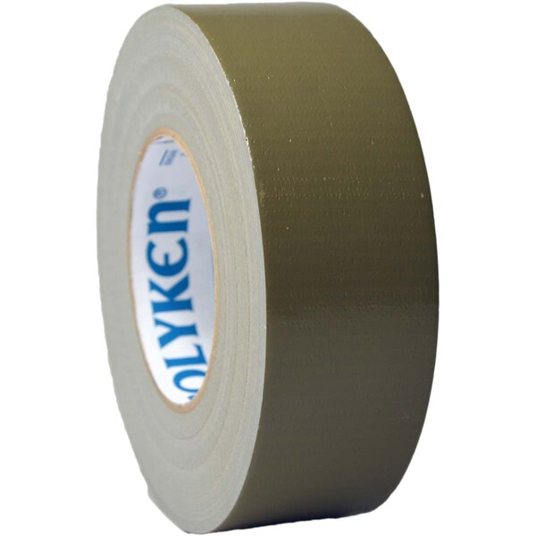 Berry Plastics Polyken 223 Multi-Purpose Duct Tape 48MM X 55M Olive ...