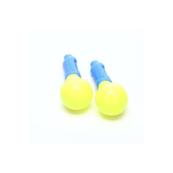3M Disposable Ear Plugs, Pod Shape, 28 dB, Blue/Yellow, 1 PR 80529 ...