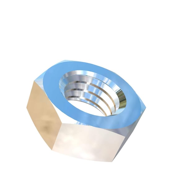 Allied Titanium Jam Nut, 1/2"-13, Titanium, Grade 2 0004742 | Zoro