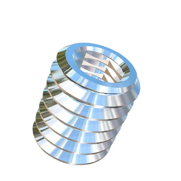 Allied Titanium Hex Drive Threaded Insert, #10-32 Int Thrd Sz, 3/8 in L ...