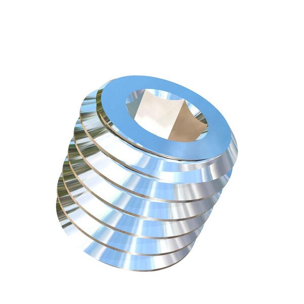 Allied Titanium M6-1 Pitch X 5mm Set Screw, Socket Drive with Cup Point ...