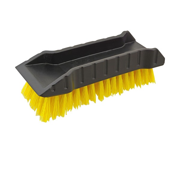 Enterprise Manufacturing Brush, Hand , Yellow, W/Scraper 992249 | Zoro