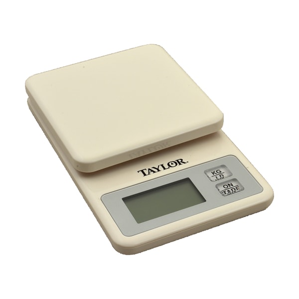 Taylor Scale, Digital(11Lbs, Whit , Plst 3817 | Zoro