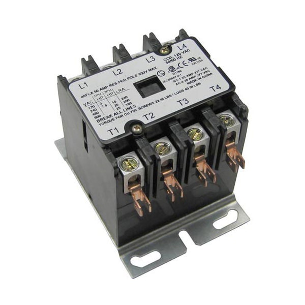 Ge Contactor 4P 40/50A 120V XNC6X130 | Zoro
