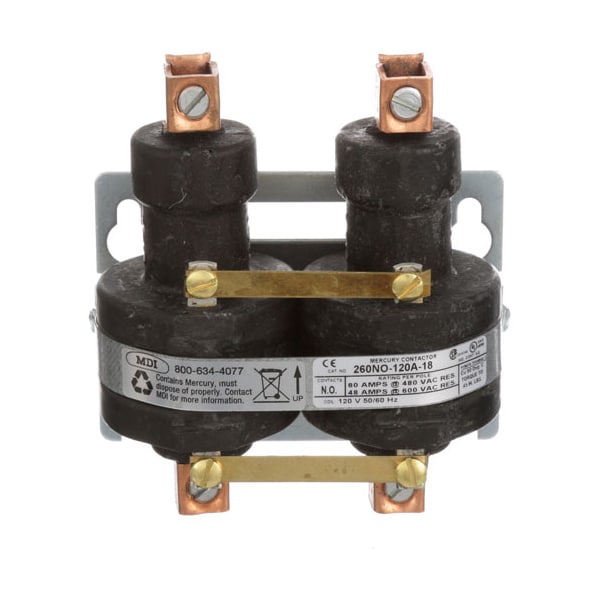 Lincoln Industrial Mercury Contactor 120V 60A 1Ph 369120-AS | Zoro