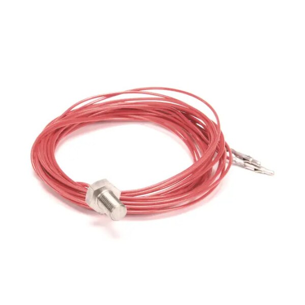 Delfield Thermistor, Hi Temp, Red , 8' TBP00191 | Zoro