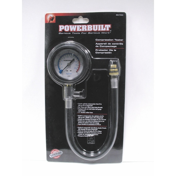 Powerbuilt Compression Tester 647000 | Zoro