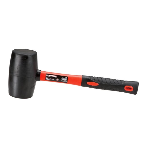 Powerbuilt 32 Oz Rubber Mallet 940195 | Zoro