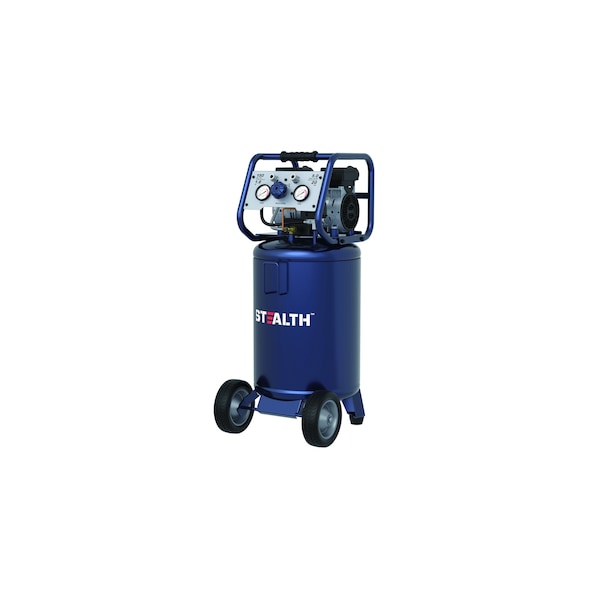 STEALTH 20 Gal, 1.8HP, Quiet, Oil Free, Vertical, Air Compressor (SAQ ...