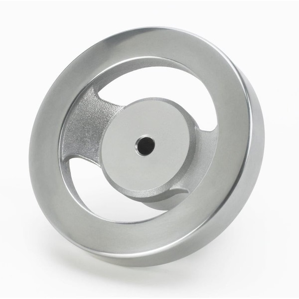 Morton Two Spoke 3.94" Dia. Aluminum Handwheel with Revolving Handle HW ...