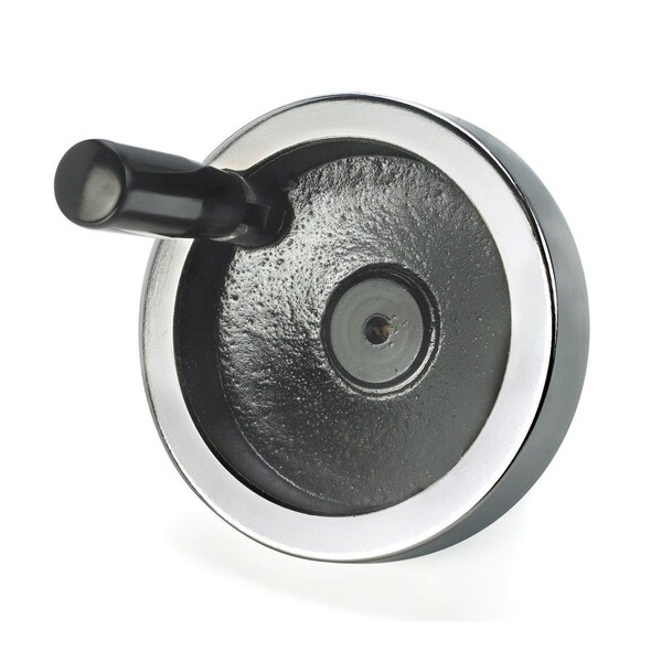 Morton Chrome Plated Dish Handwheel with Fold-Away Handle, 6.89 ...