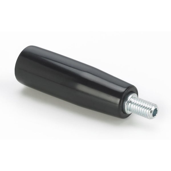 Morton High Gloss Plastic Revolving Handle, M8 x 1.25 Thread, 65mm ...