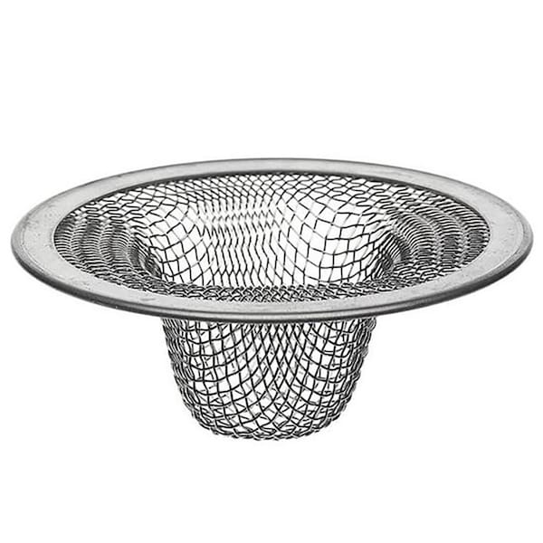 Thrifco Plumbing 2-1/4 In. Mesh Bathroom Lavatory Sink Strainer ...