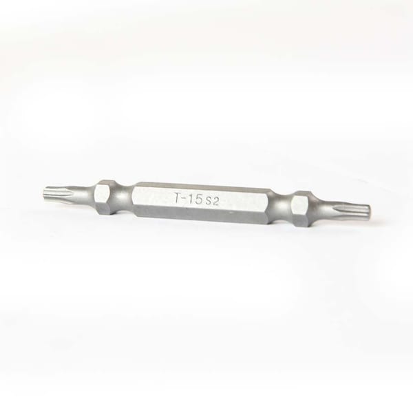 Superior Steel T15 Torx Double End Screwdriver Bits - 1.5 Inch Long, PK ...