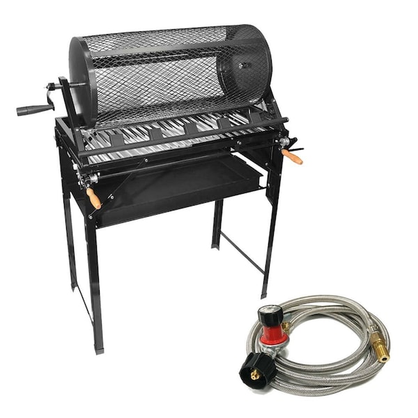 Santa Barbara Chili Roaster 5 Burner Hatch Rotating Chili Roaster With ...