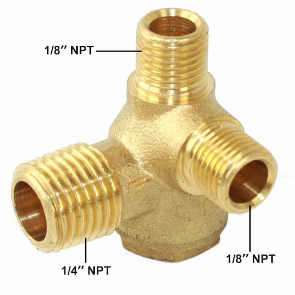 Interstate Pneumatics 1/4 Inch 90 Deg. Left Check Valve CVC7021 | Zoro