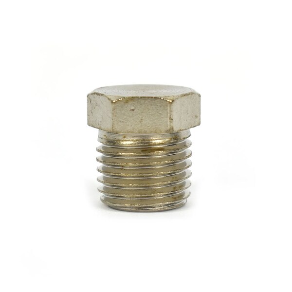 Interstate Pneumatics Steel Hex End-Plug 1/4 Inch NPT Male, PK 25 ...