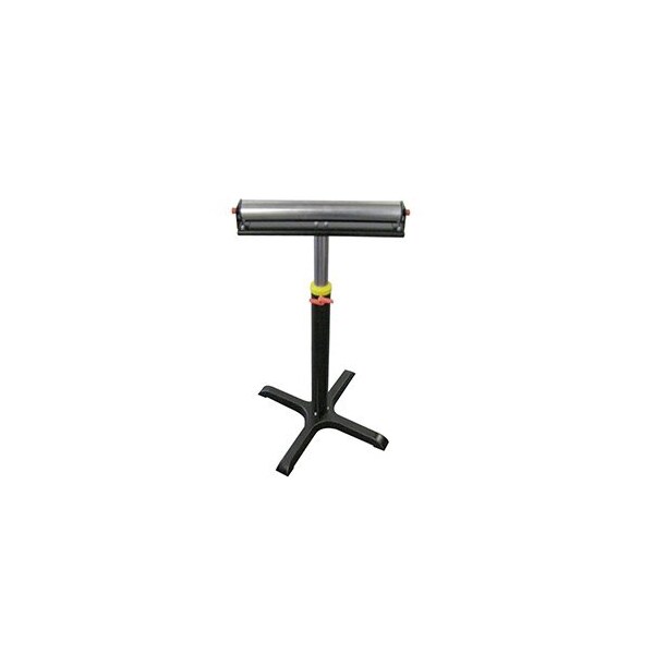 Oasis Machinery Heavy-Duty Adjustable Single Roller Stand T2273 | Zoro