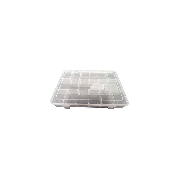 Superior Electric Plastic 18 Compartments Electronic Components Storage ...