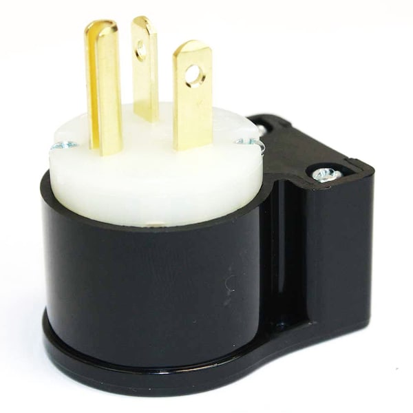 Superior Electric Straight Blade Plug, 5-20P, 20 A, 125V AC YGA021A | Zoro