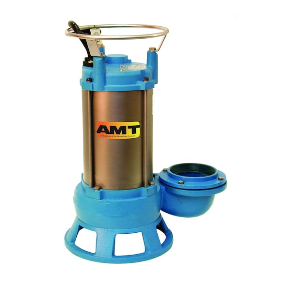Amt Pump 2-in. BST Submersible Shredder Pump w/ 1HP 1PH 220V 50Hz Motor ...