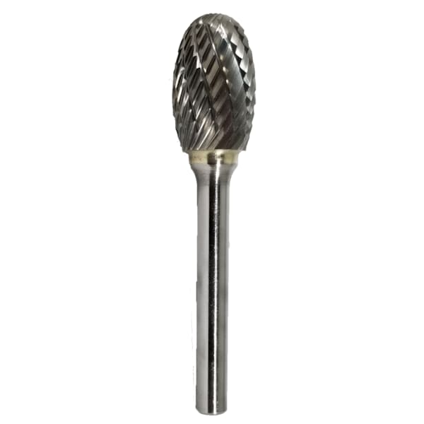 Cobra Carbide Carbide Burr, Double Cut Shape E Regular Length, SE-6, 5/ ...