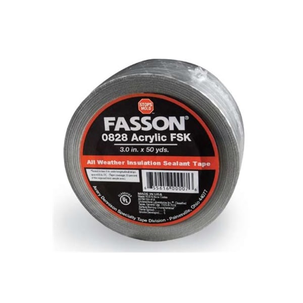 Fasson 3" X 150' Fsk Insulation Tape 16Rls/Ctn Pk 56991 03000150 | Zoro