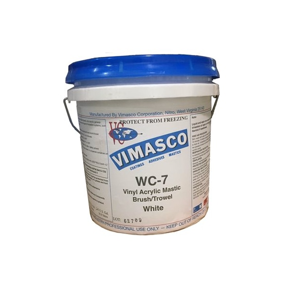 VIMASCO CORPORATION Vimasco Wc-7 Ultra White Mastic In 2 Gallon Pail ...