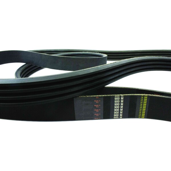 Megadyne Multi-Rib V-Belt, 24 in Outside Length, 1.012 in Top Width, 11 ...