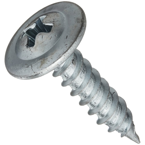 Teks Sheet Metal Screw, #8 x 3/4 in, Zinc Plated Steel Truss Head 600 ...