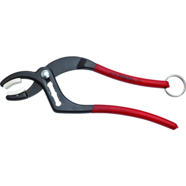 Proto Tether-Ready J253G-Tt Soft Jaw 9-1/2-Inch Cannon Plug Pliers ...