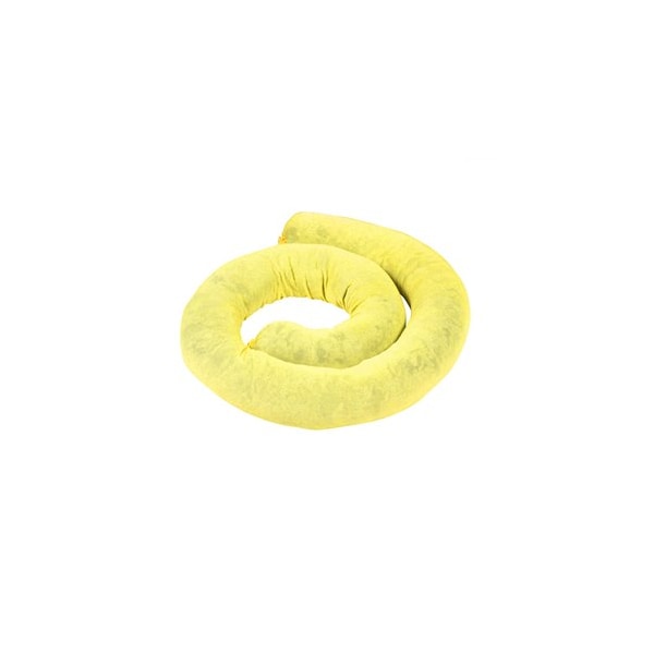 Absorbents Midwest Yellow HazMat Absorbent Socks, 3 x 4', 30PK AMI ...